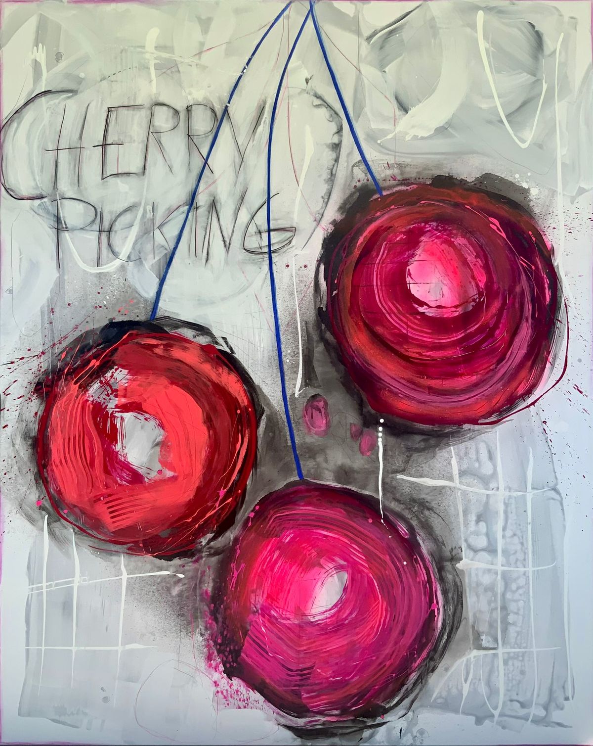 Cherries in Neighbors Garden 4 by Susanne Kirsch | Buy Art Online ...