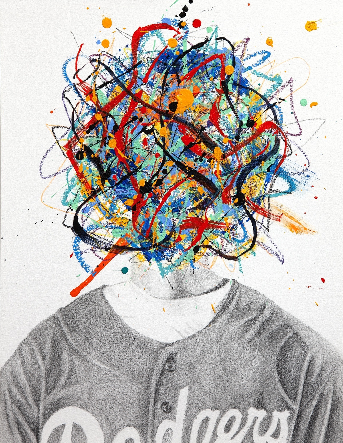 Abstract Head No. 19 by Gregory Malphurs | Buy Art Online | Rise Art