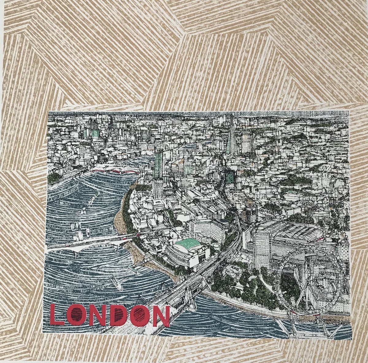 Little London par Clare Halifax | Acheter de l'art en ligne | Rise Art