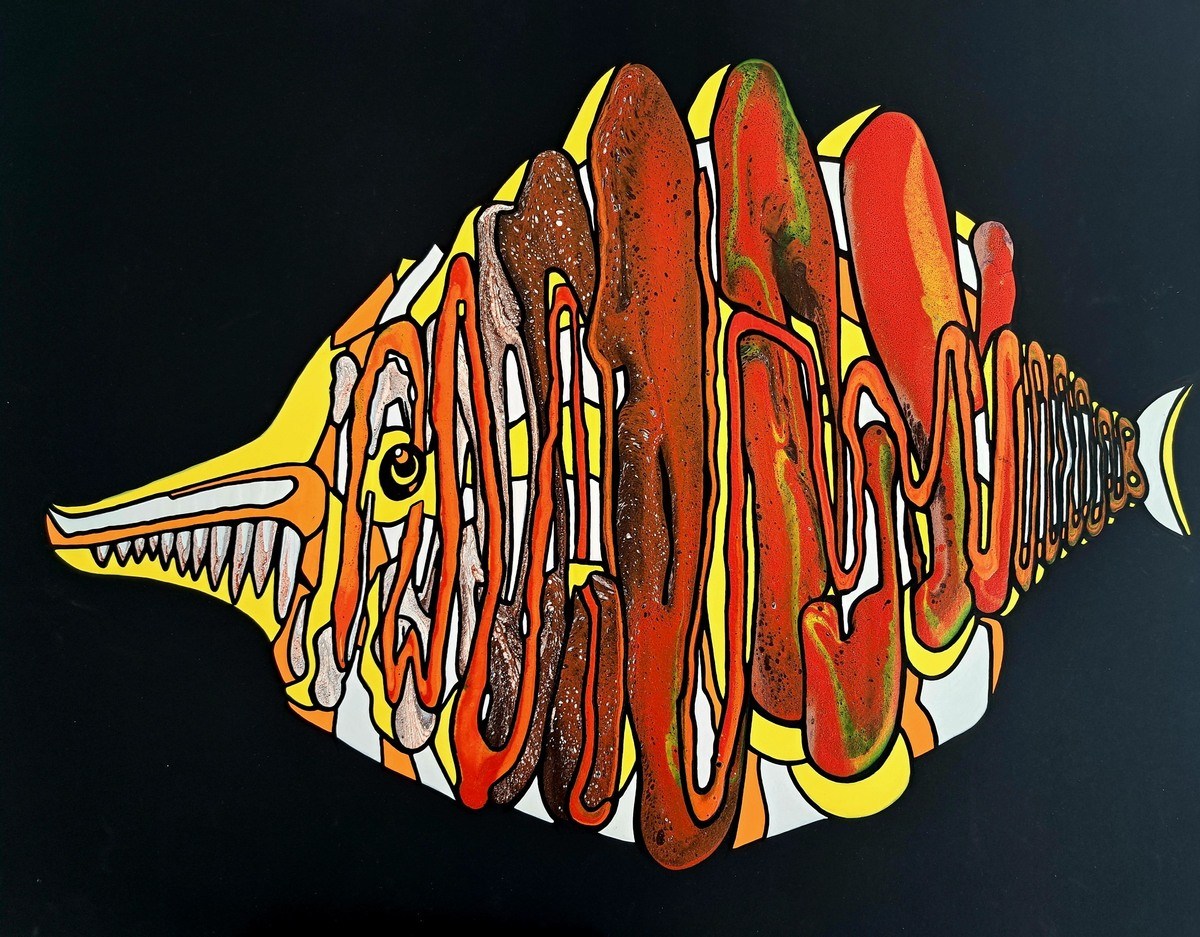 Moruroa Fish 1 by Dôle | Buy Art Online | Rise Art