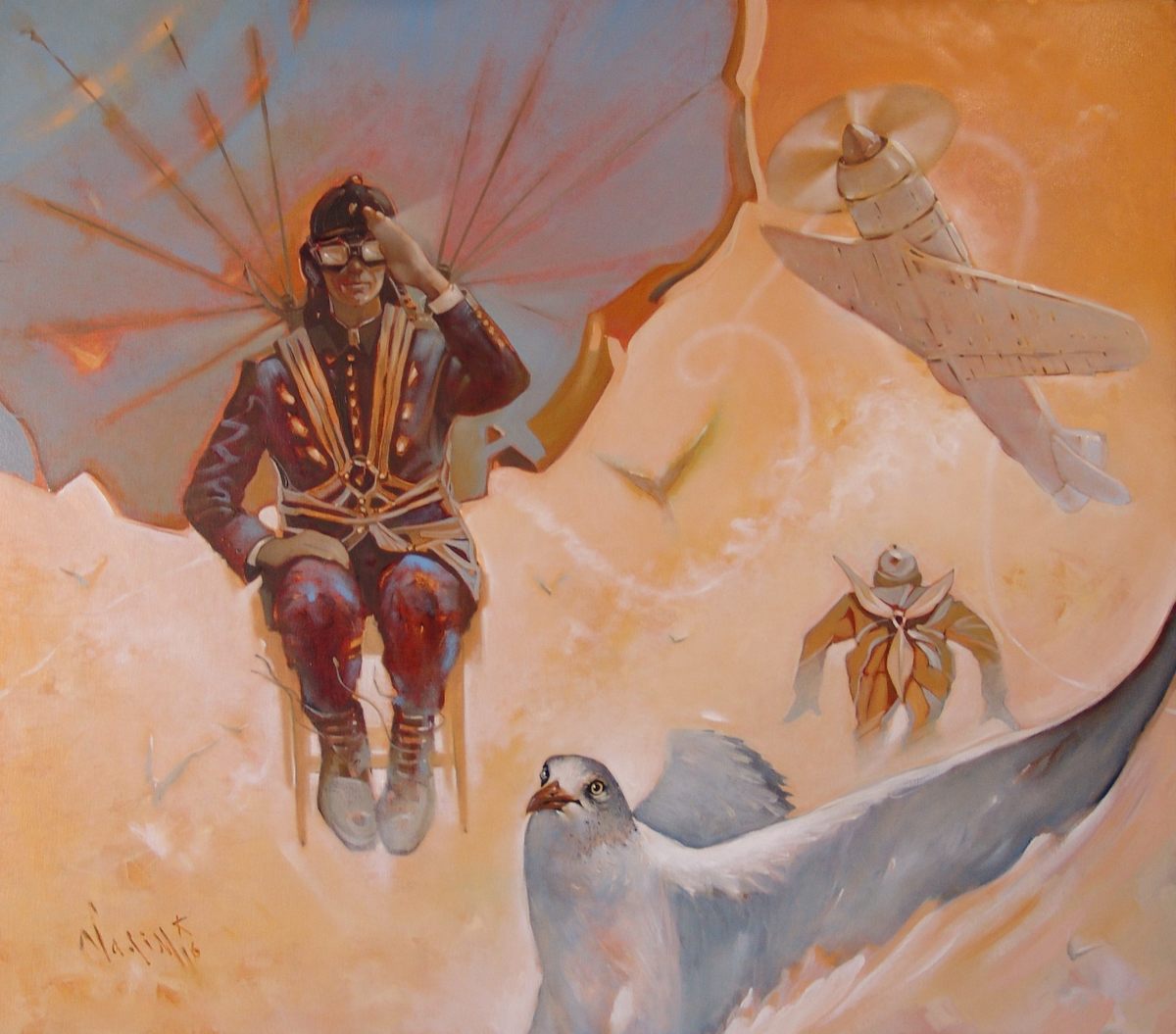 ,,Aviators,, by VADIM KOVALEV | Buy Art Online | Rise Art