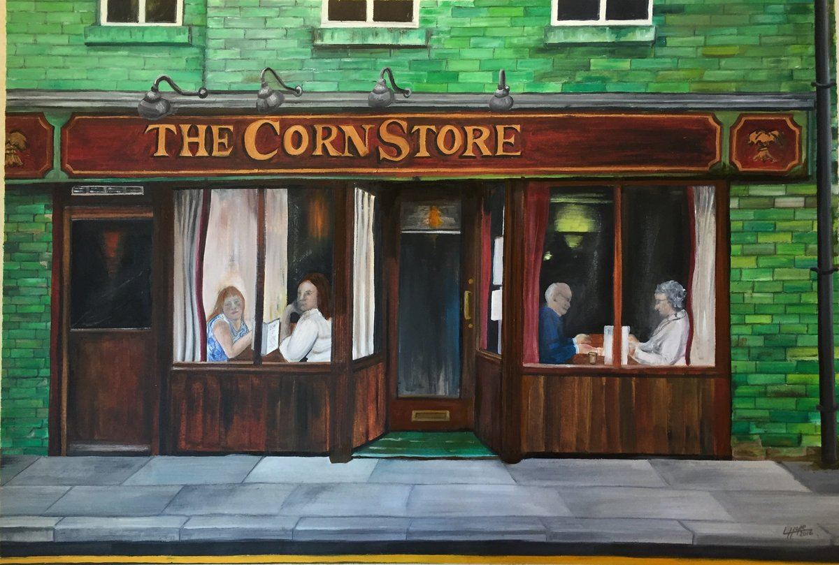 The Corn Store by Lorna Hope | Buy Art Online | Rise Art
