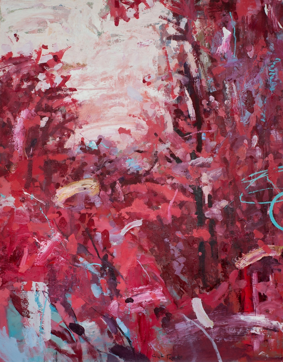 Splash In Red by Glib Franko | Buy Art Online | Rise Art