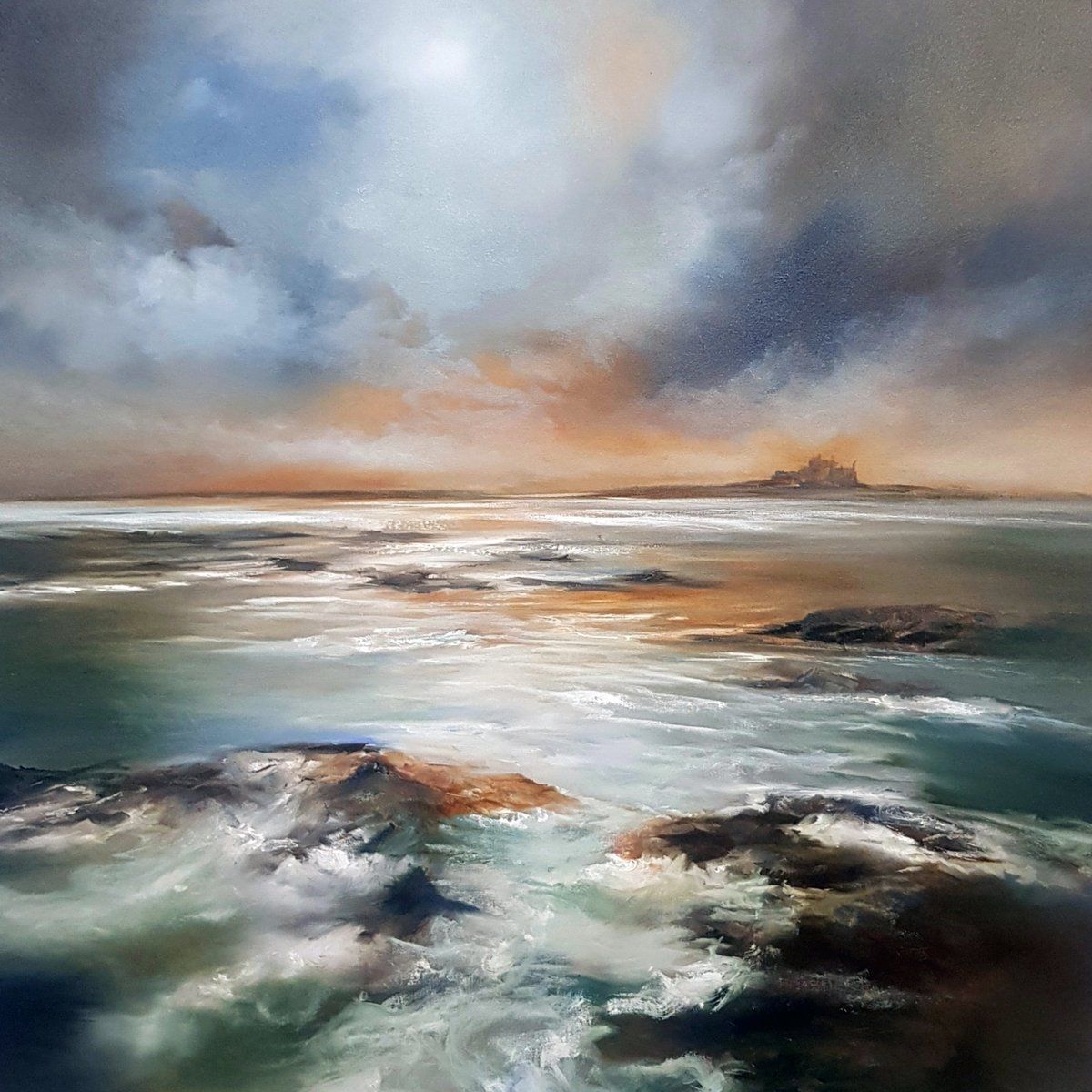 Bamburgh Castle by Alison Johnson | Buy Art Online | Rise Art