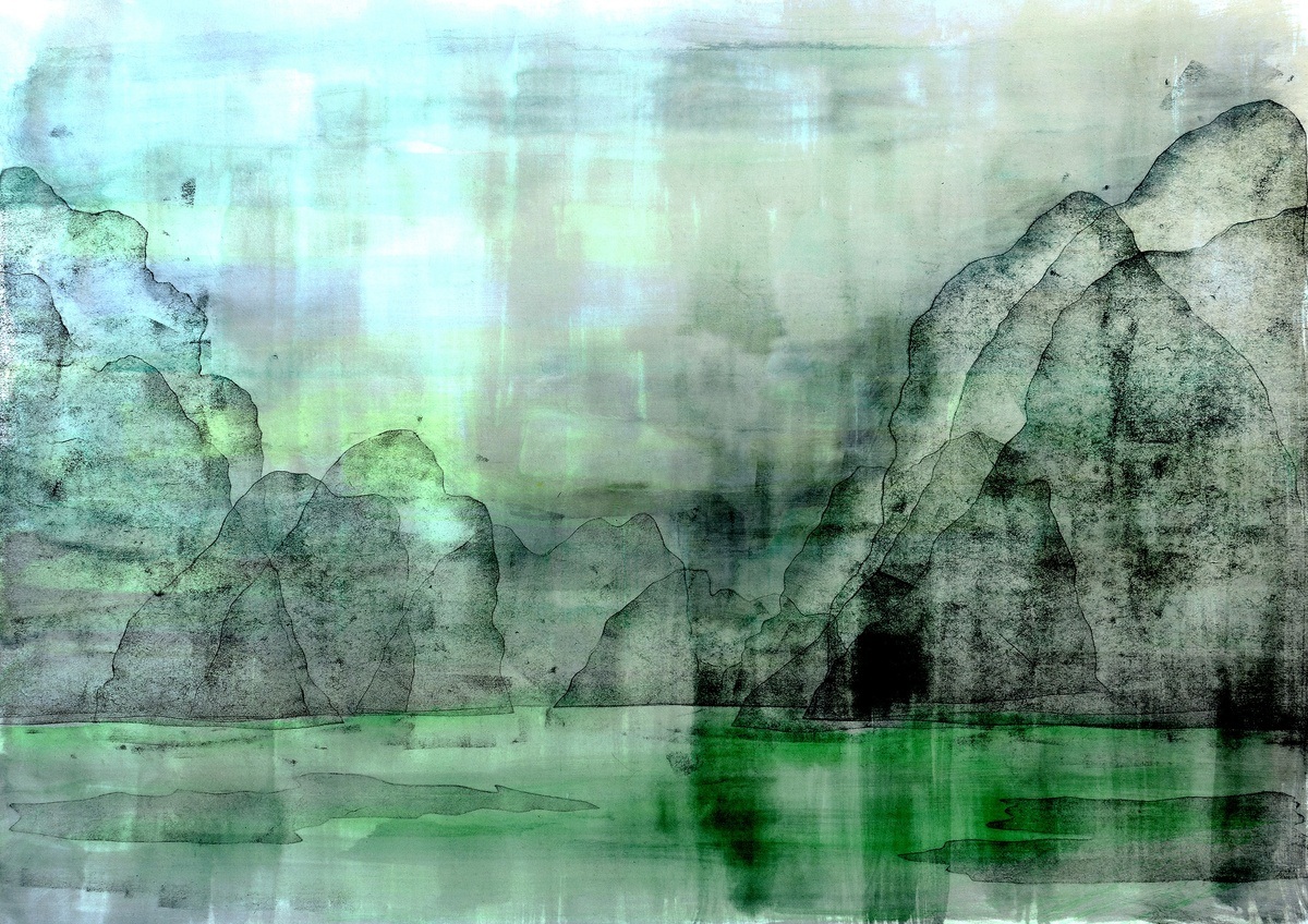 Emerald River par Hermione Carline | Acheter de l'art en ligne | Rise Art