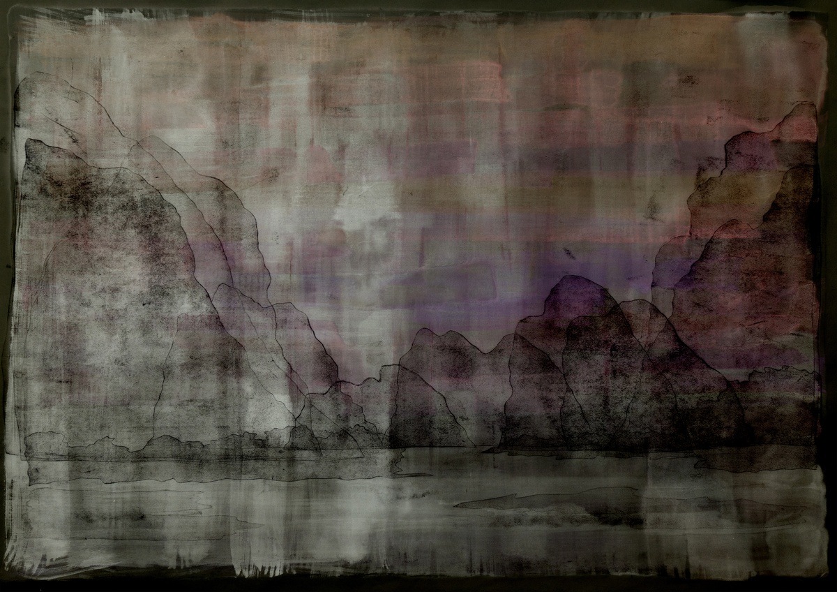 Night Mountain by Hermione Carline | Buy Art Online | Rise Art