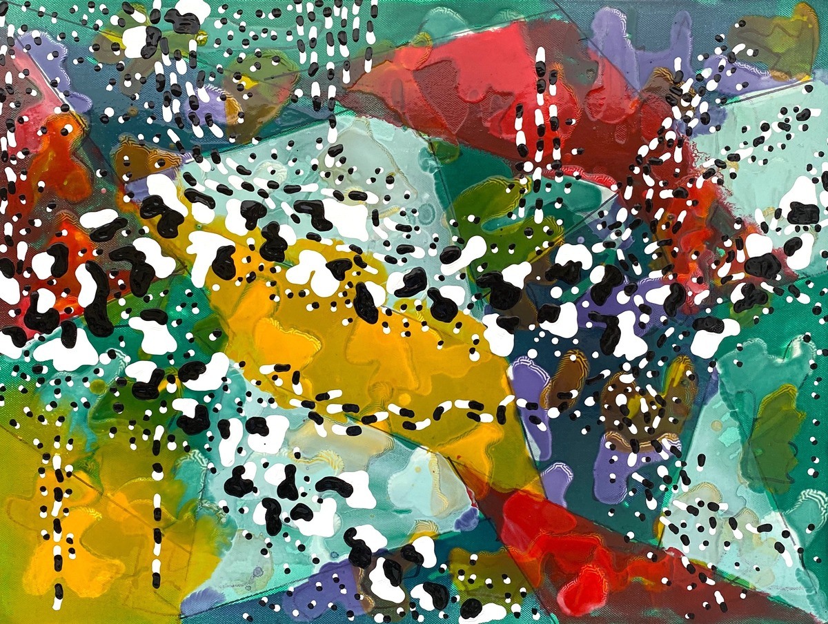 Cosmic Crystal Distortion by Robert Dunt | Buy Art Online | Rise Art