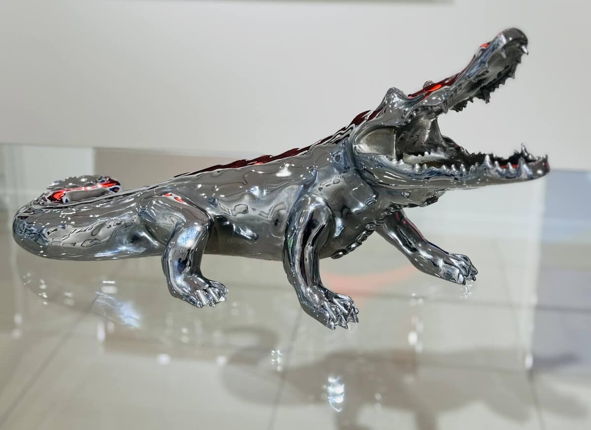 Crocodile by Richard Orlinski | Buy Art Online | Rise Art
