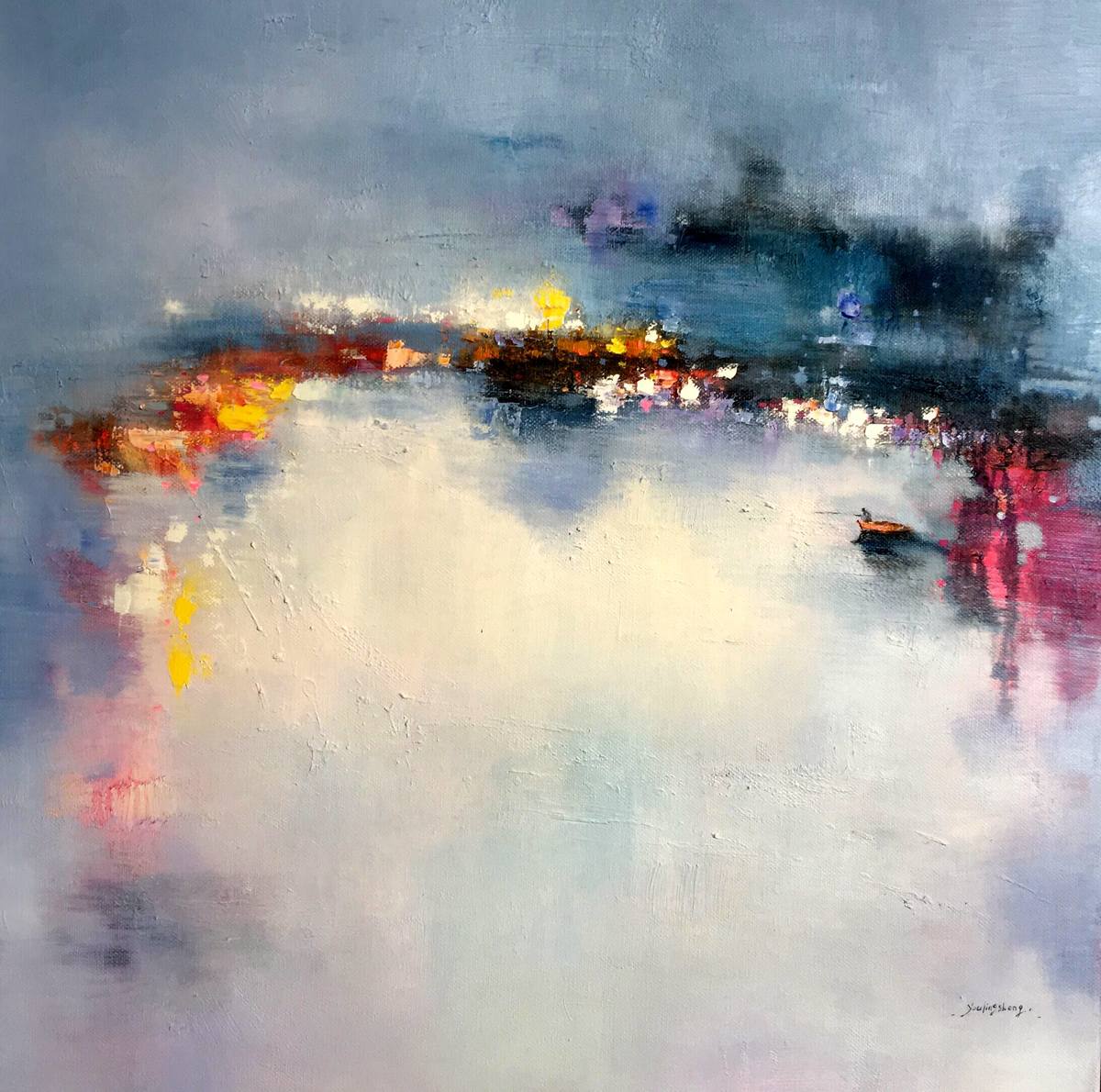 Passion abstract 379 by Jingshen You | Buy Art Online | Rise Art