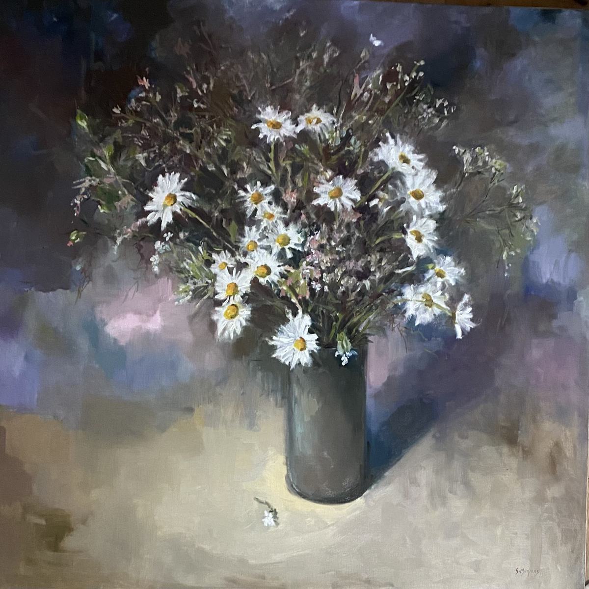 Bouquet champêtre by Géraldine Morales | Buy Art Online | Rise Art