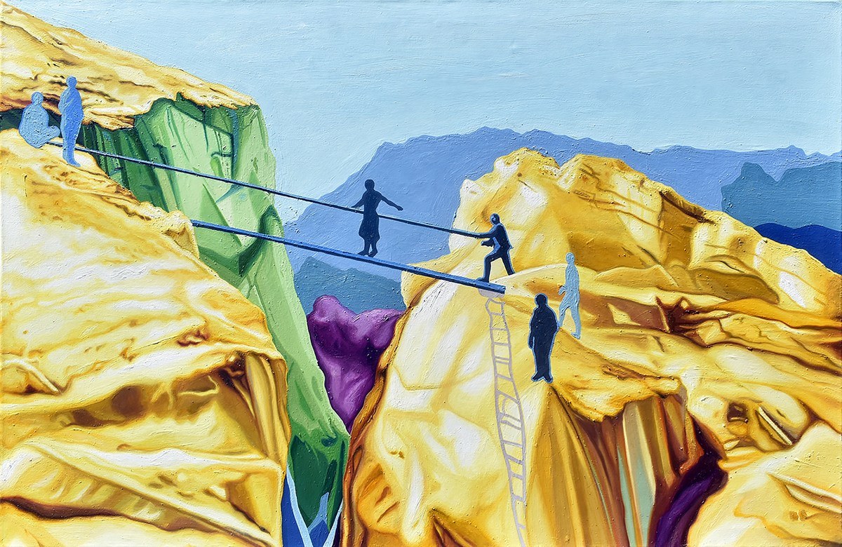 Virage II: Equilibrium condition by Fernanda Morales Tovar | Buy Art Online | Rise Art