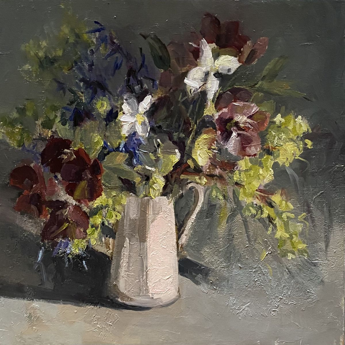 Vase rose by Géraldine Morales | Buy Art Online | Rise Art
