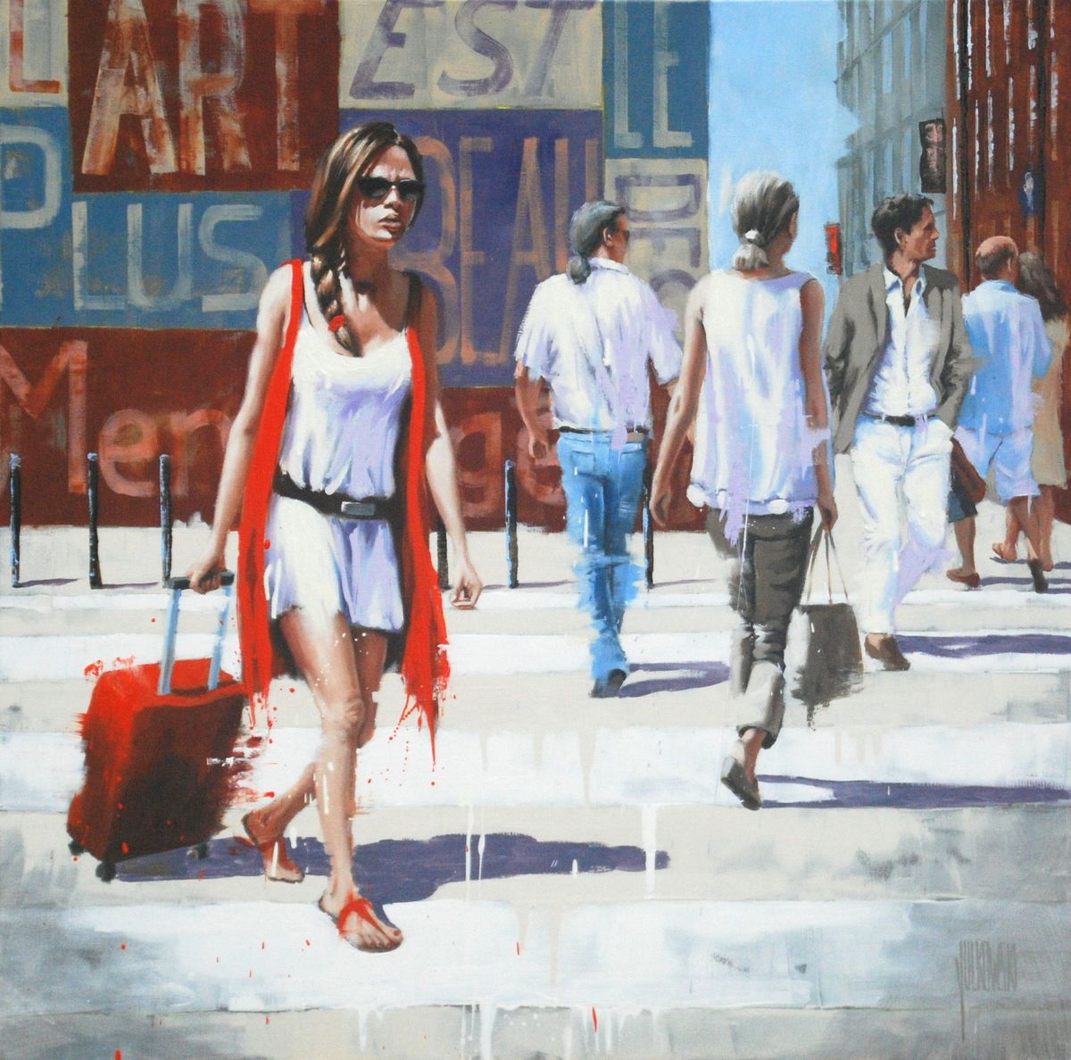 Partir von Sylvie Julkowski-Egard | Kunst online kaufen | Rise Art