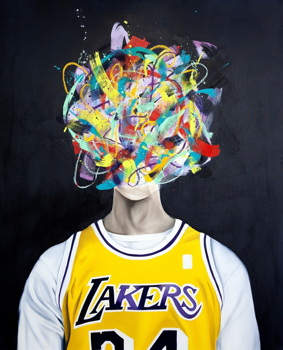 Abstract Head No. 9 by Gregory Malphurs | Buy Art Online | Rise Art
