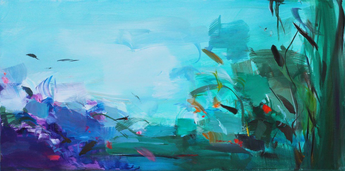 The birds and the bees VI par Ute Laum | Acheter de l'art en ligne ...