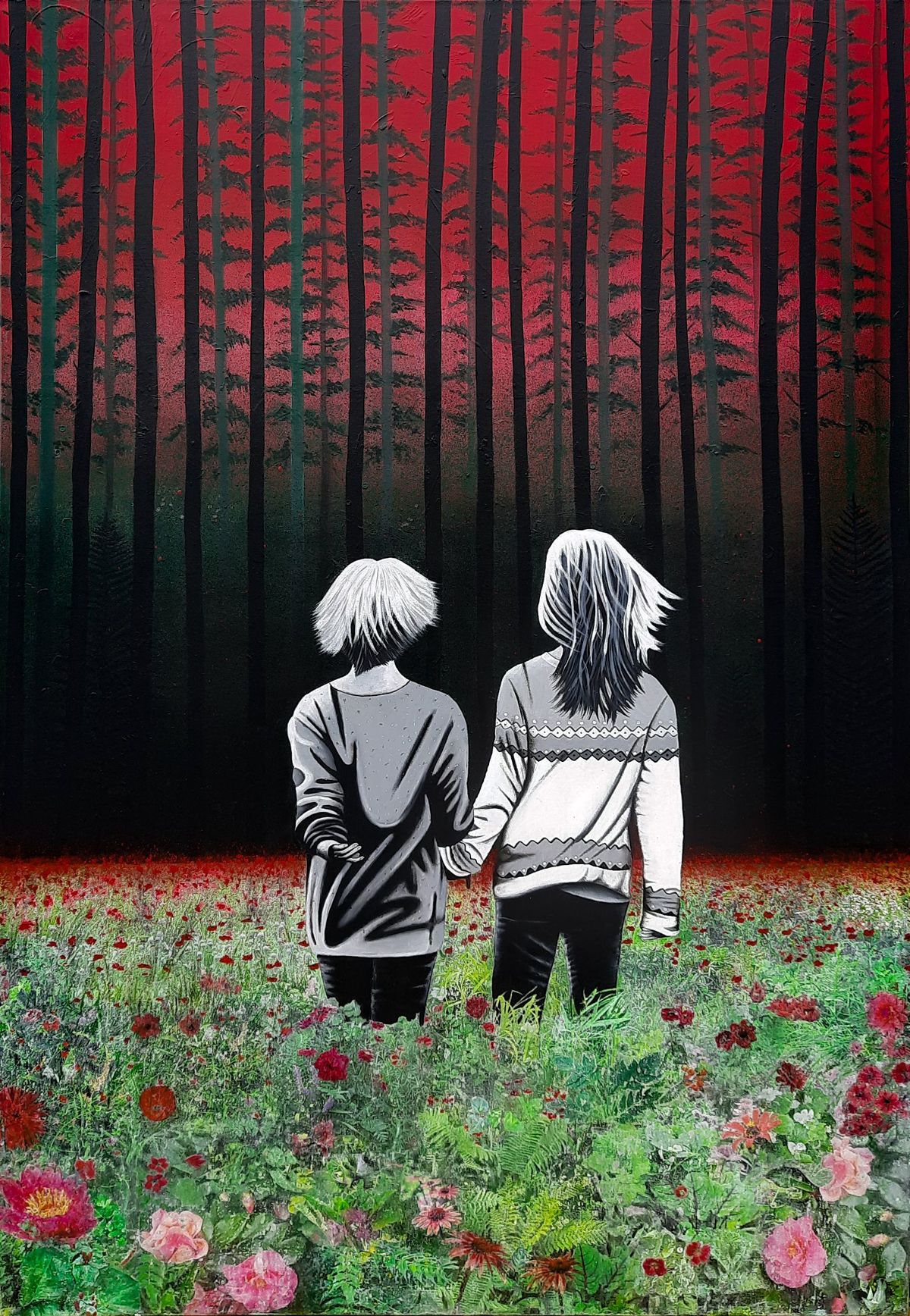 FACING IT TOGETHER by db Waterman | Buy Art Online | Rise Art