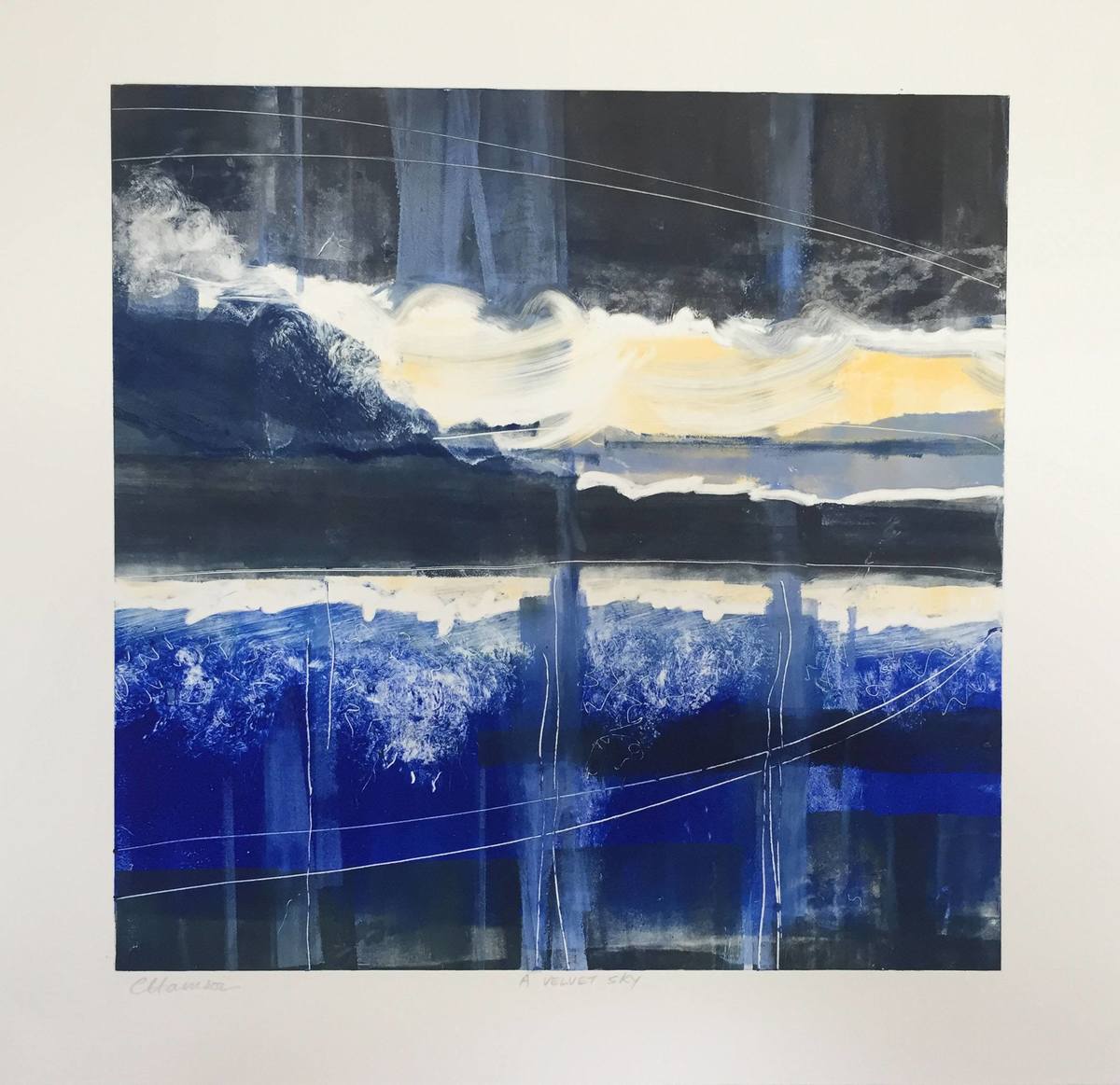 A Velvet Sky par Christine Harrison | Acheter de l'art en ligne | Rise Art