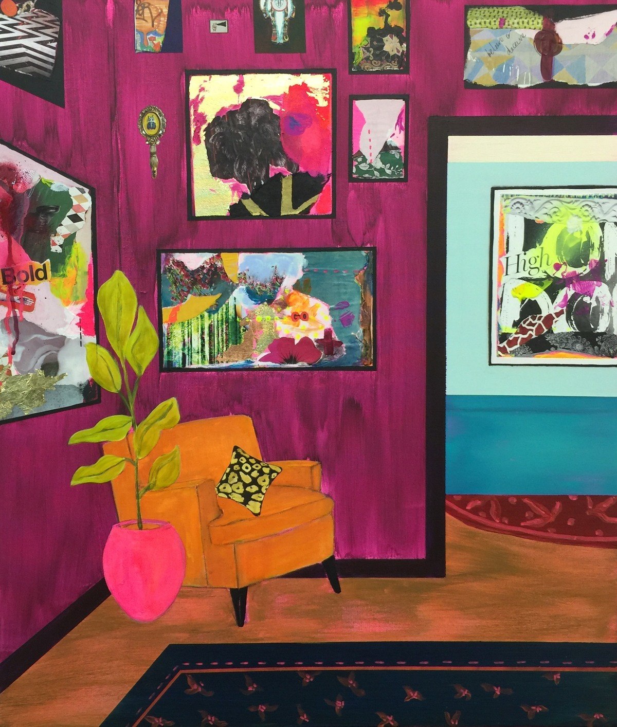 Go Bold by Dawn Beckles | Buy Art Online | Rise Art