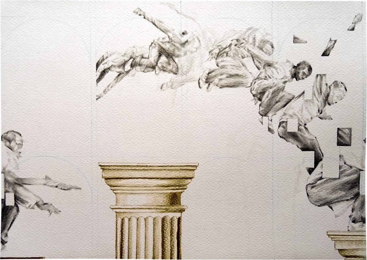 Citizens (Parkour I, Composition II) par Jaykoe | Acheter de l'art en ...