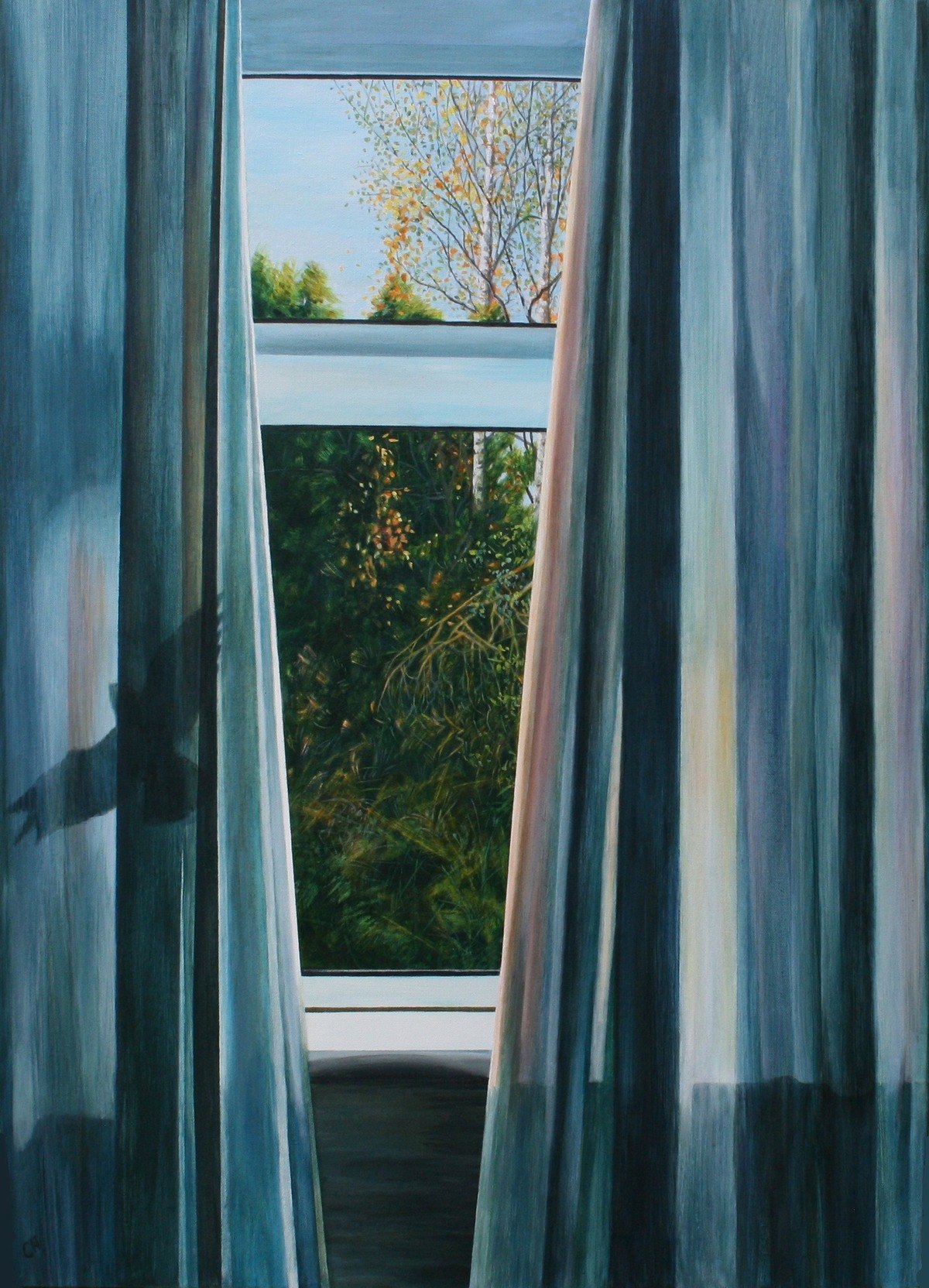 Watching that Golden Light by Christine Harrison | Buy Art Online ...
