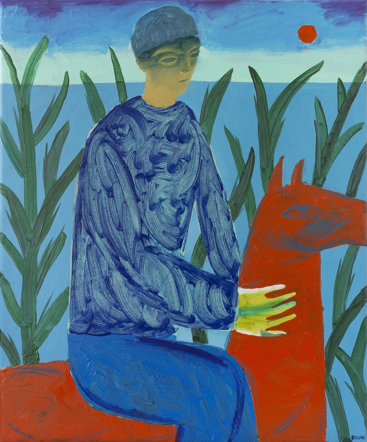 Blood Moon von Aliaksandr Biruk | Kunst online kaufen | Rise Art