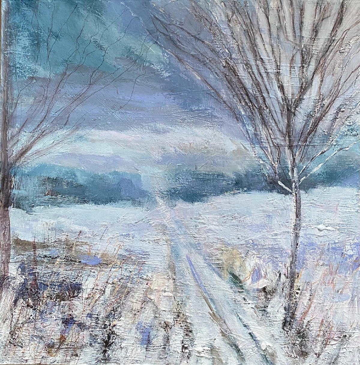 Snow Walk par Nikki Wheeler | Acheter de l'art en ligne | Rise Art