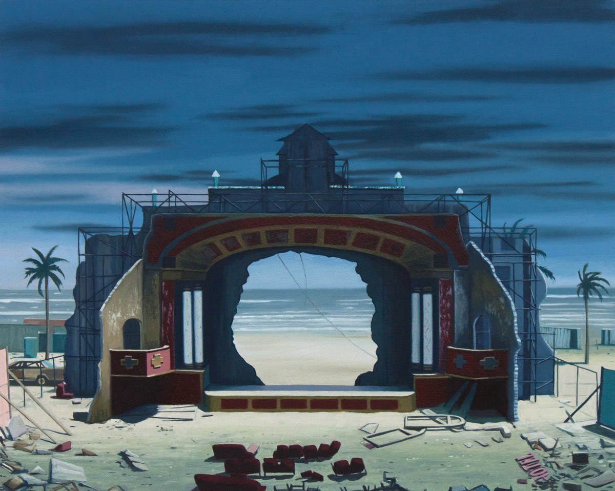 Sycamore Grove Theatre by James Moore | Buy Art Online | Rise Art