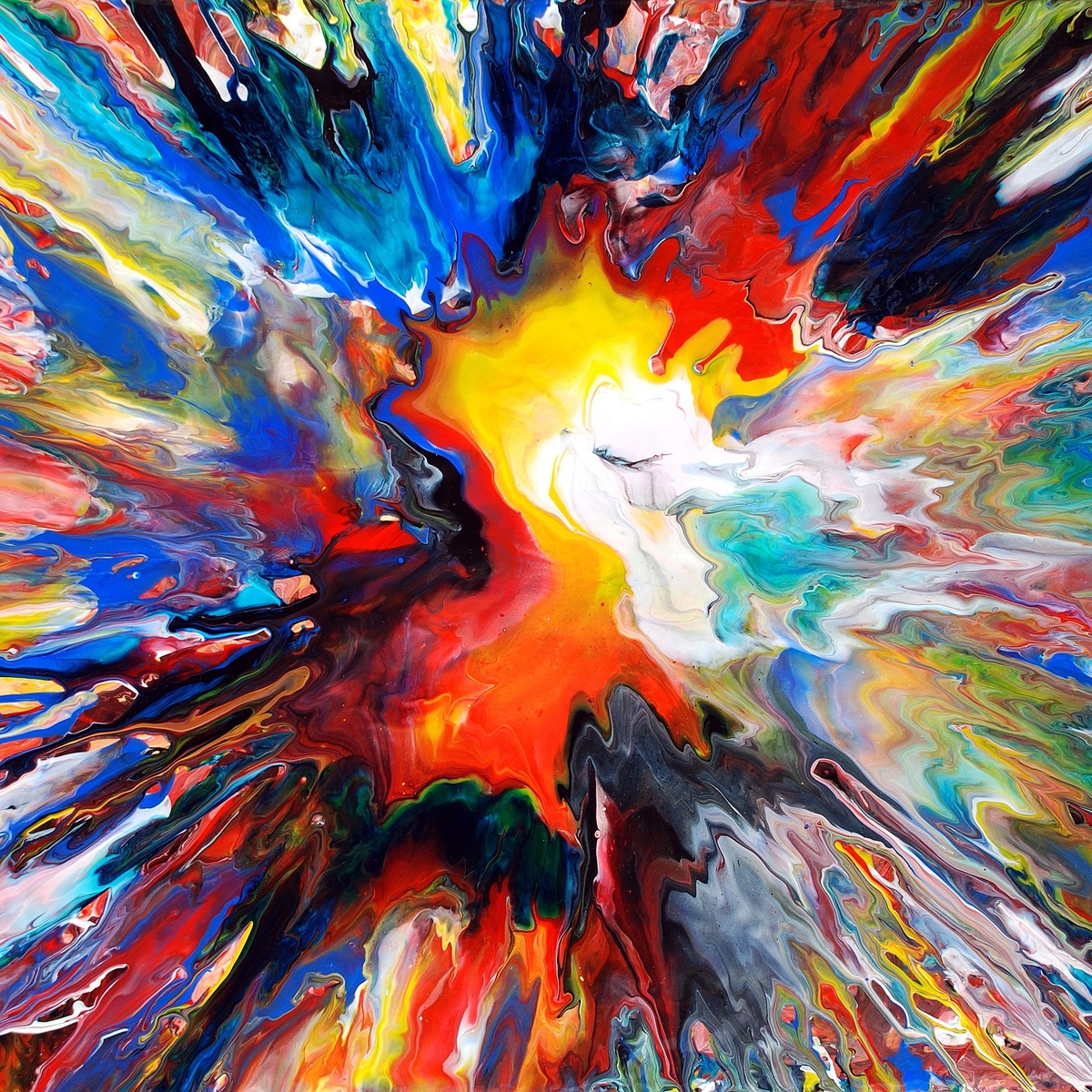 Spin Painting 24 by Mark Chadwick | Buy Art Online | Rise Art