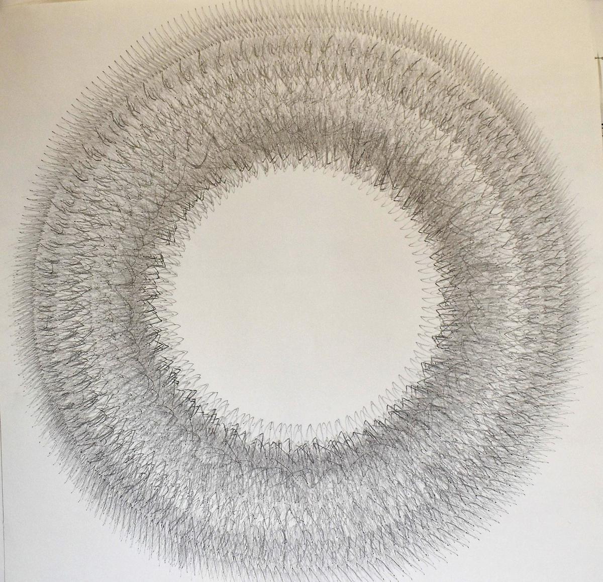 Murmuration from a distance. by Nigel Bird | Buy Art Online | Rise Art