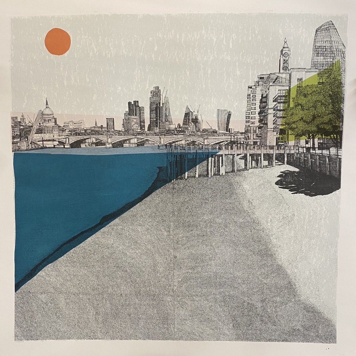 Southbank Observations Observing Abstracts by Clare Halifax | Buy Art ...