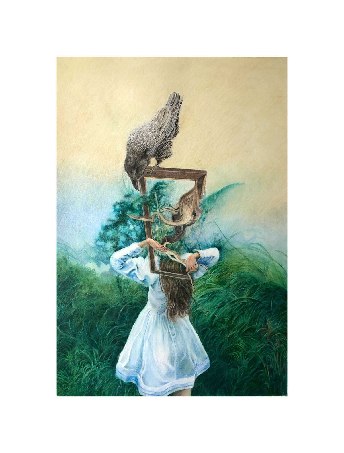 Cadre Temporel II par Rong Guo | Acheter de l'art en ligne | Rise Art