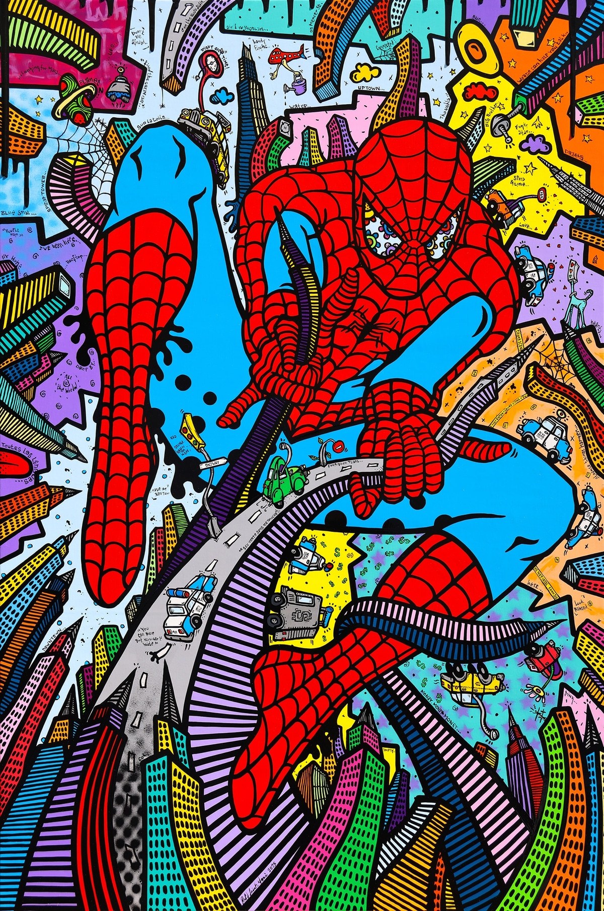 YOU CAN RUN BUT YOU CAN'T HIDE by Rolf Saint-Agnès | Buy Art Online ...