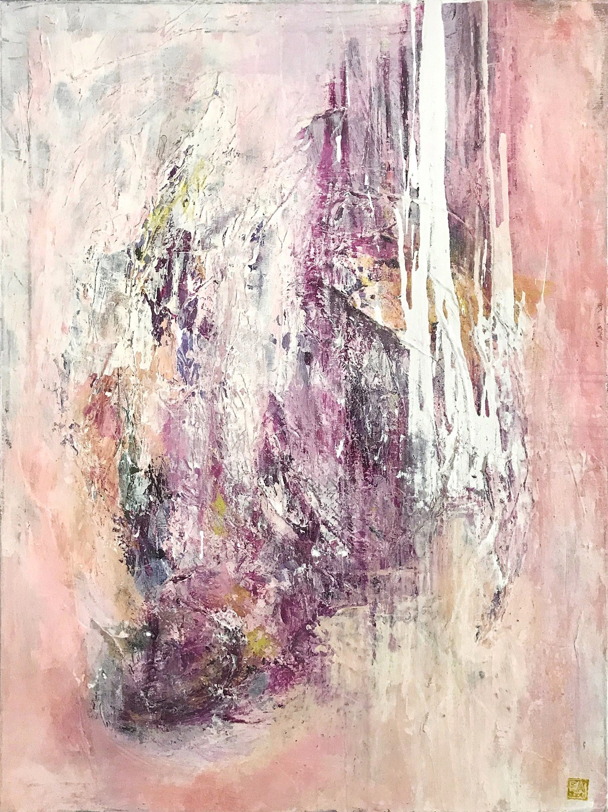 The hidden rose by Ea Bodin | Buy Art Online | Rise Art