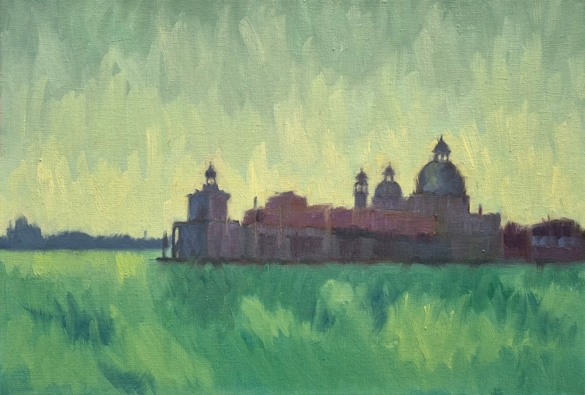 La Salute depuis le Grand Canal by Barbara Petit Lisy | Buy Art Online ...