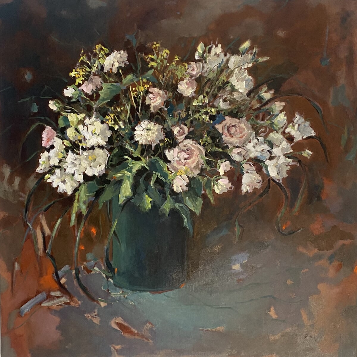 Bouquet garden party par Géraldine Morales | Acheter de l'art en ligne ...