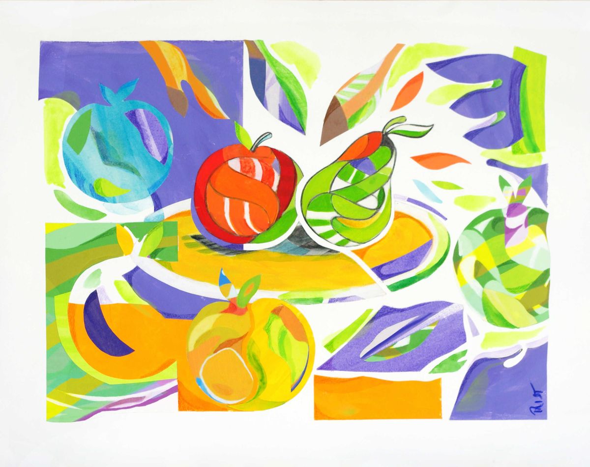 Granny Smith Matisse by Guillaume Rist | Buy Art Online | Rise Art