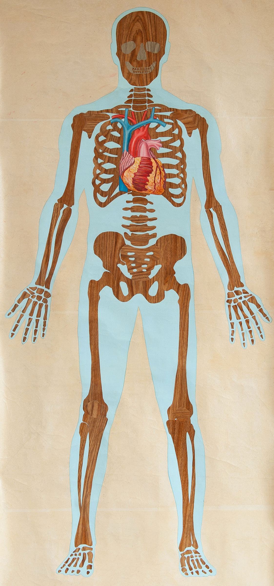 Wooden Skeleton by KEELERTORNERO | Buy Art Online | Rise Art