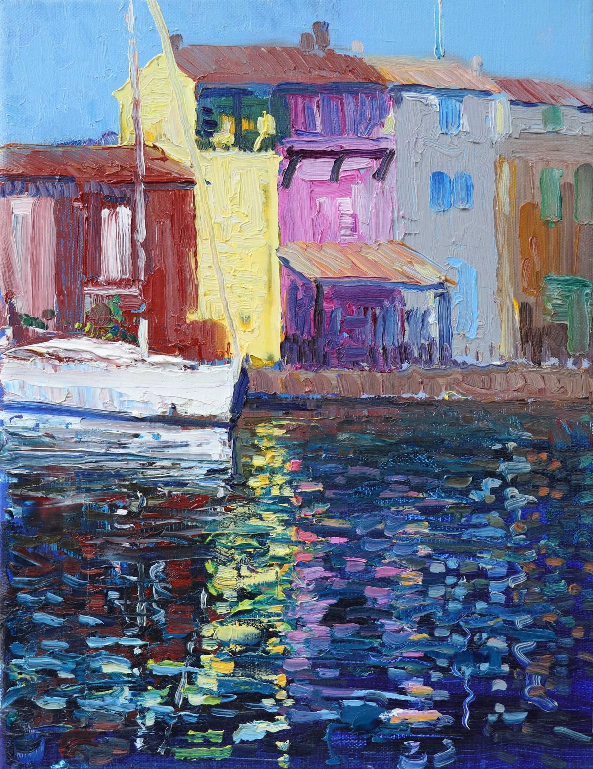Port Grimaud by STAS (Stanislav Dyshlov) | Buy Art Online | Rise Art