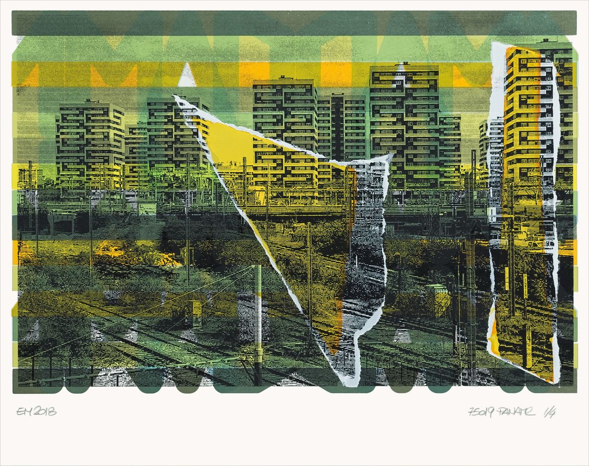 75019 Paname expérimentation by Eric Mercier | Buy Art Online | Rise Art