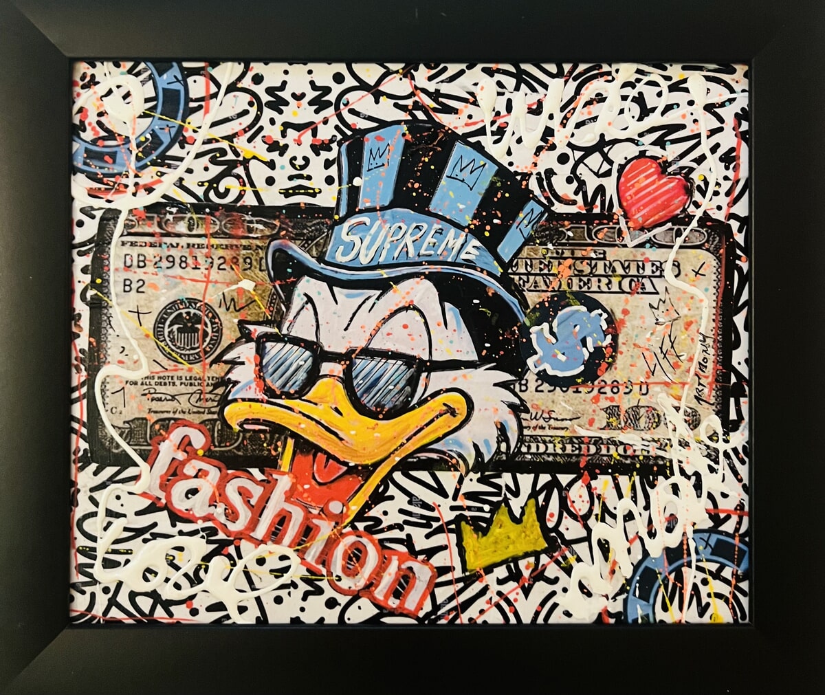 Picsou dollar by ART'MONY | Buy Art Online | Rise Art