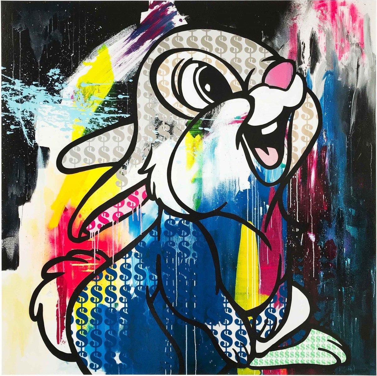 Money Rabbit par Ben Allen | Acheter de l'art en ligne | Rise Art