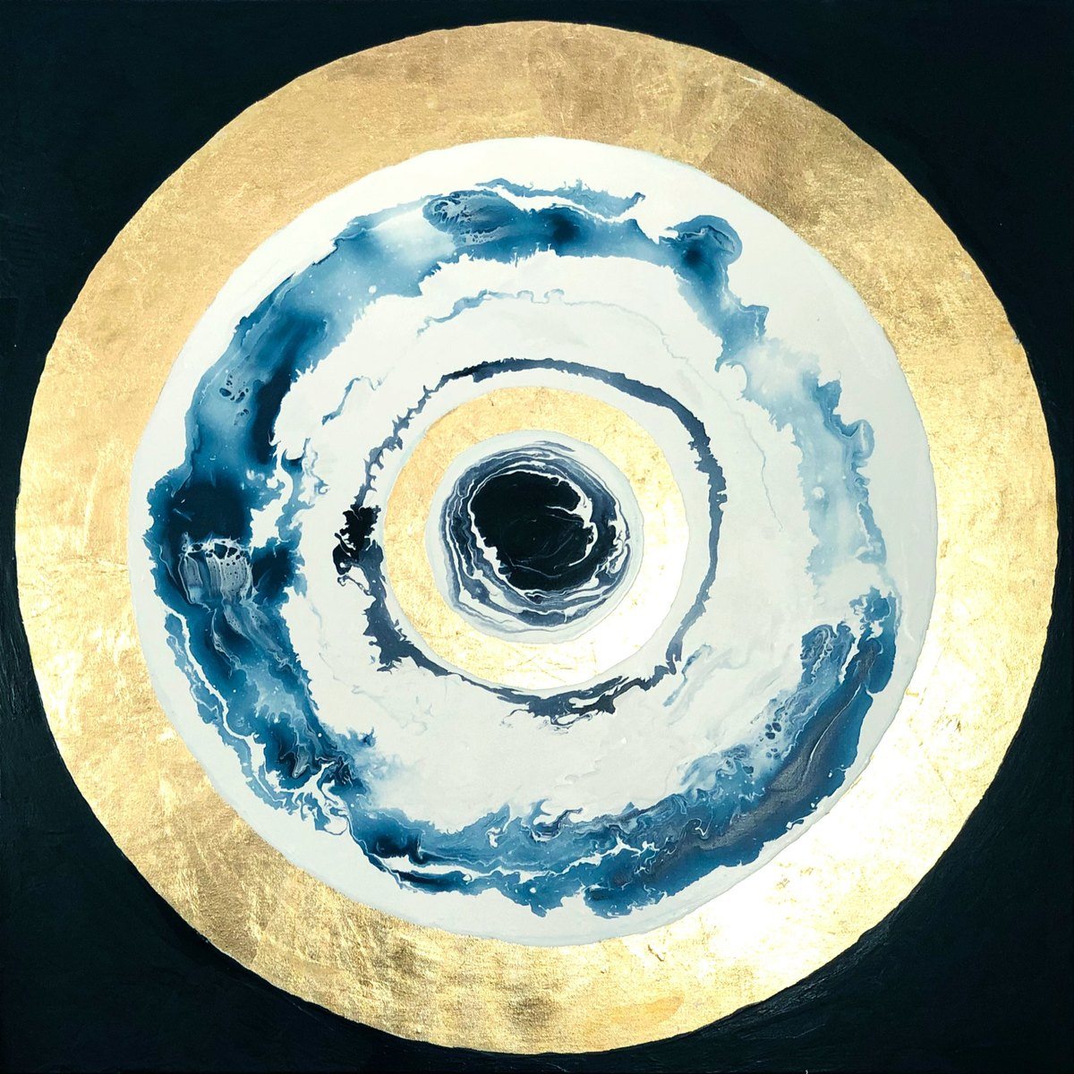 Golden Circle von Kate Mayer | Kunst online kaufen | Rise Art