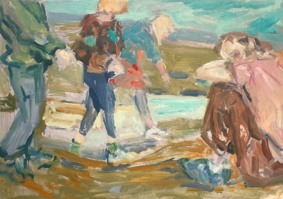 Rock Pool von Rachel Mercer | Kunst online kaufen | Rise Art