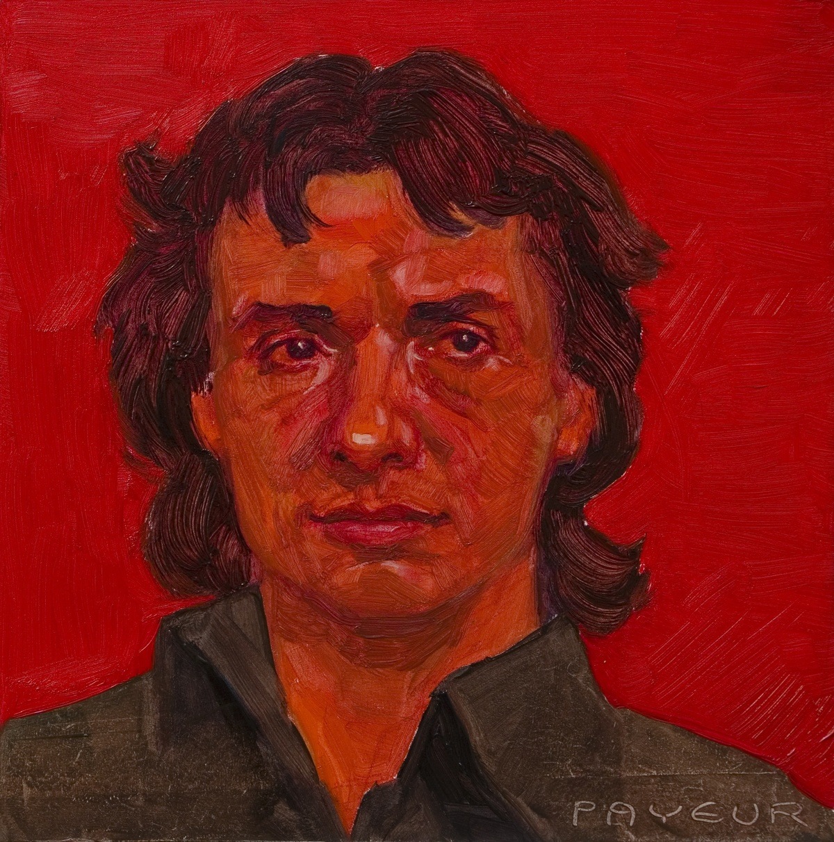 portrait en rouge d'un chanteur français: Michel Sardou by Olivier ...