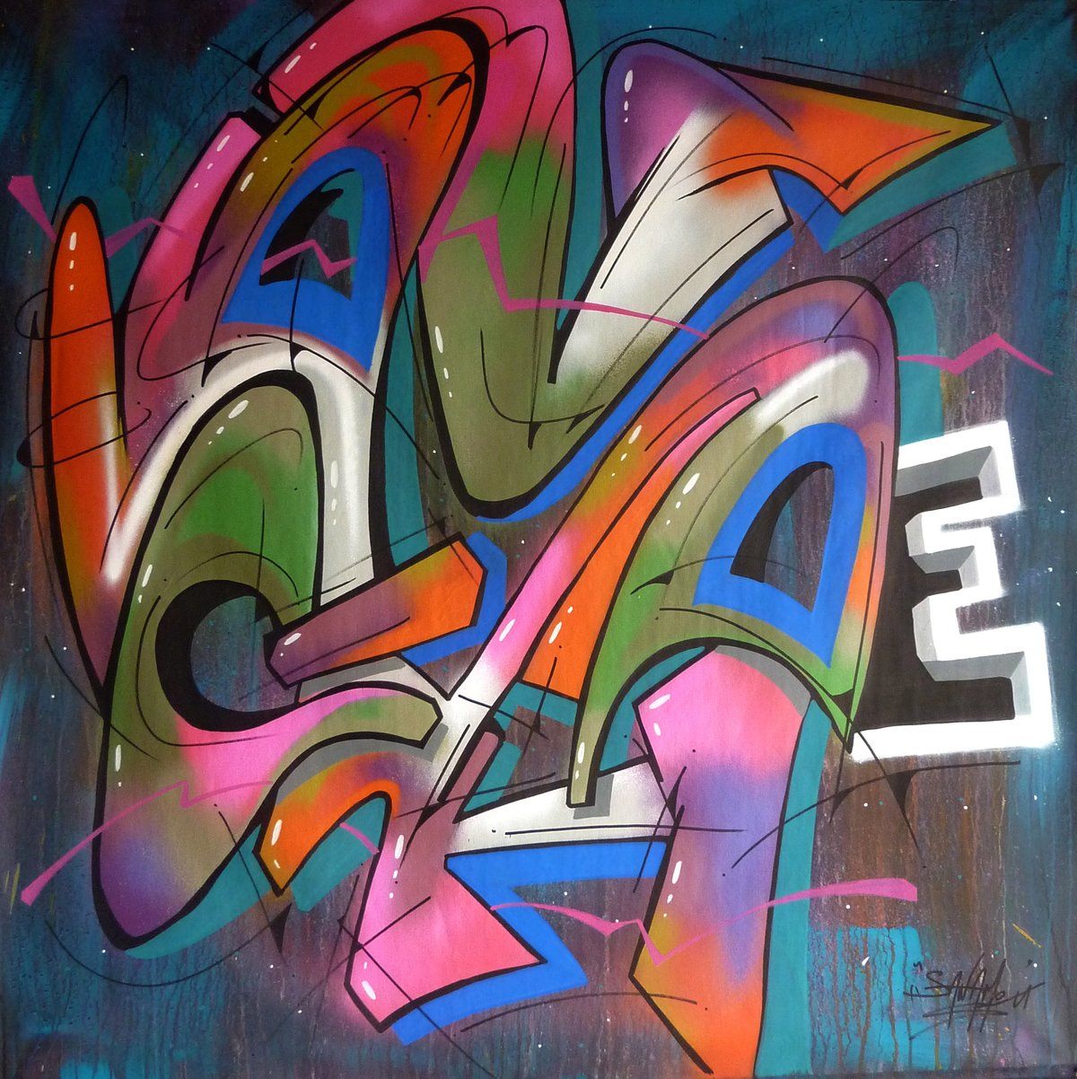 Trace n°2404 by Saname | Buy Art Online | Rise Art