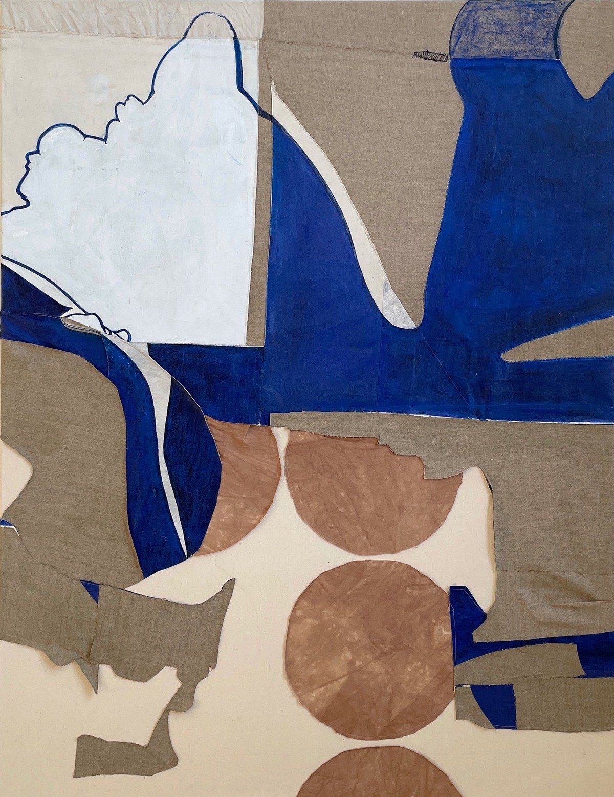 Blue_leaf by Susanna Klein | Buy Art Online | Rise Art