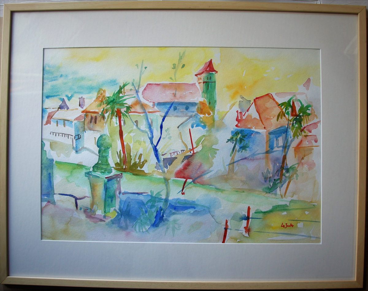 Salies de Béarn by Jean-Noël Le Junter | Buy Art Online | Rise Art