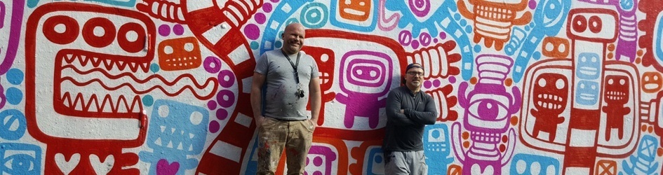Live on Leake Street | A Mural by Marc Craig | Rise Art