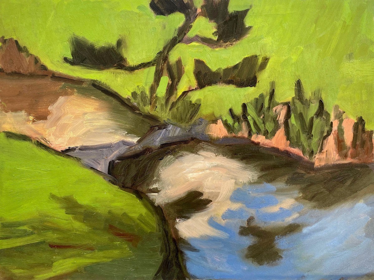 Le jardin à l'anglaise by Barbara Petit Lisy | Buy Art Online | Rise Art