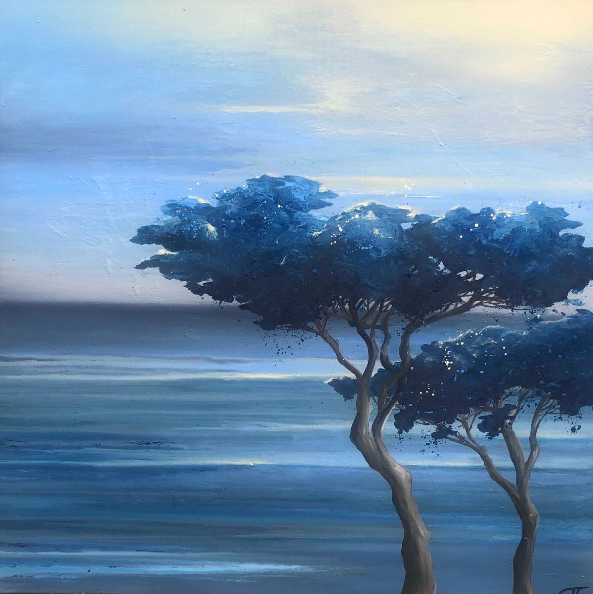 Pins de bord de Mer par Claire Jombart | Acheter de l'art en ligne ...